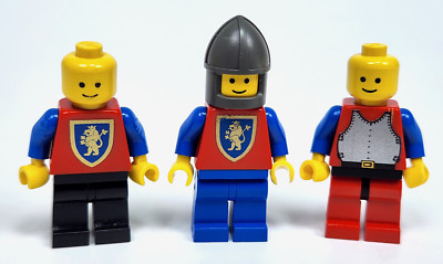 Lego Minifigure Crusaders Castle Knight Treasure Cart 1463 Lion Soldier ...