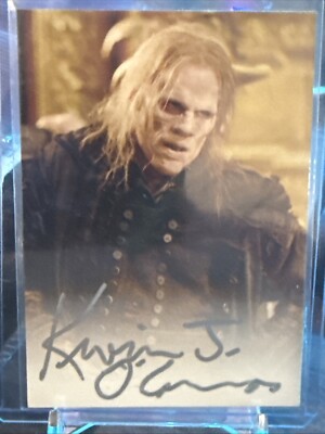 Authentic Signed Autographed Van Helsing Card #KO Kevin J. O"Connor as ...
