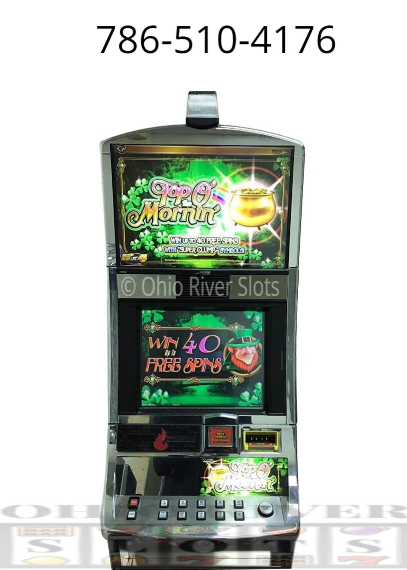 Williams Bluebird Slot Machine "Top O the Morning" (Free Play, COINLESS ...