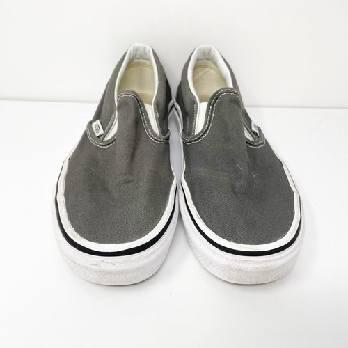 Vans Unisex Classic 721565 Gray Casual Shoes Sneakers Size M 6 W 7.5 | eBay