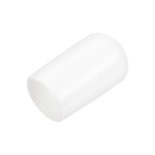 80pcs Rubber End Caps 8.5mm ID Vinyl Round End Cap Cover White ...