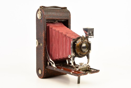 Kodak No 3A Model B-4 Folding Pocket 122 Roll Film Camera with RR Lens ...