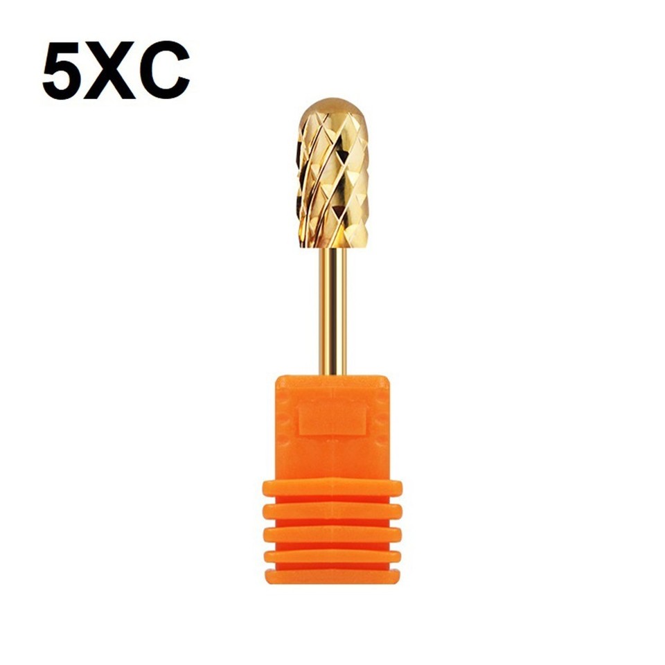 Gold Color For Electric Drill Bit for Trimming and Polishing Nails ...