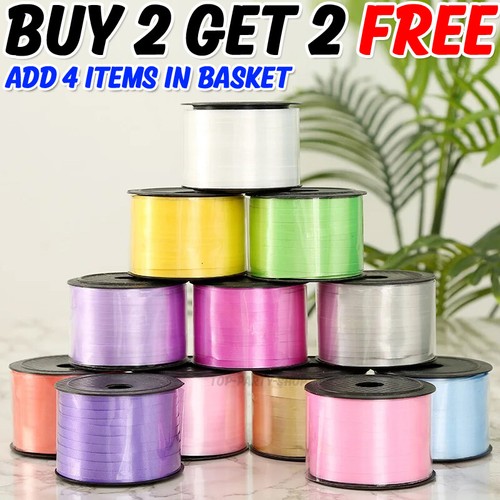 500 METERS BALLOON CURLING RIBBON FOR PARTY GIFT WRAPPING BALLOONS ...