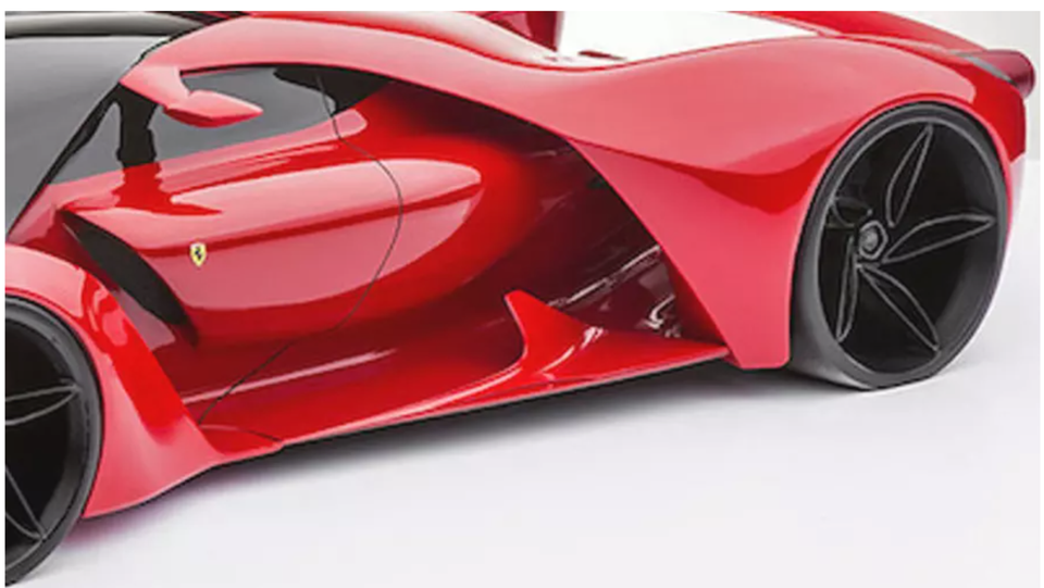 Ferrari HyperCar SuperCar Exotic LeMans Race Car Custom Built1:12SCALE ...