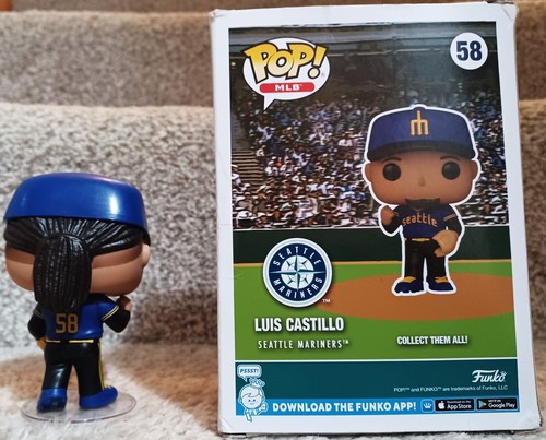 FUNKO POP! - MLB Seattle Mariners LUIS CASTILLO #58 Stadium Giveaway ...