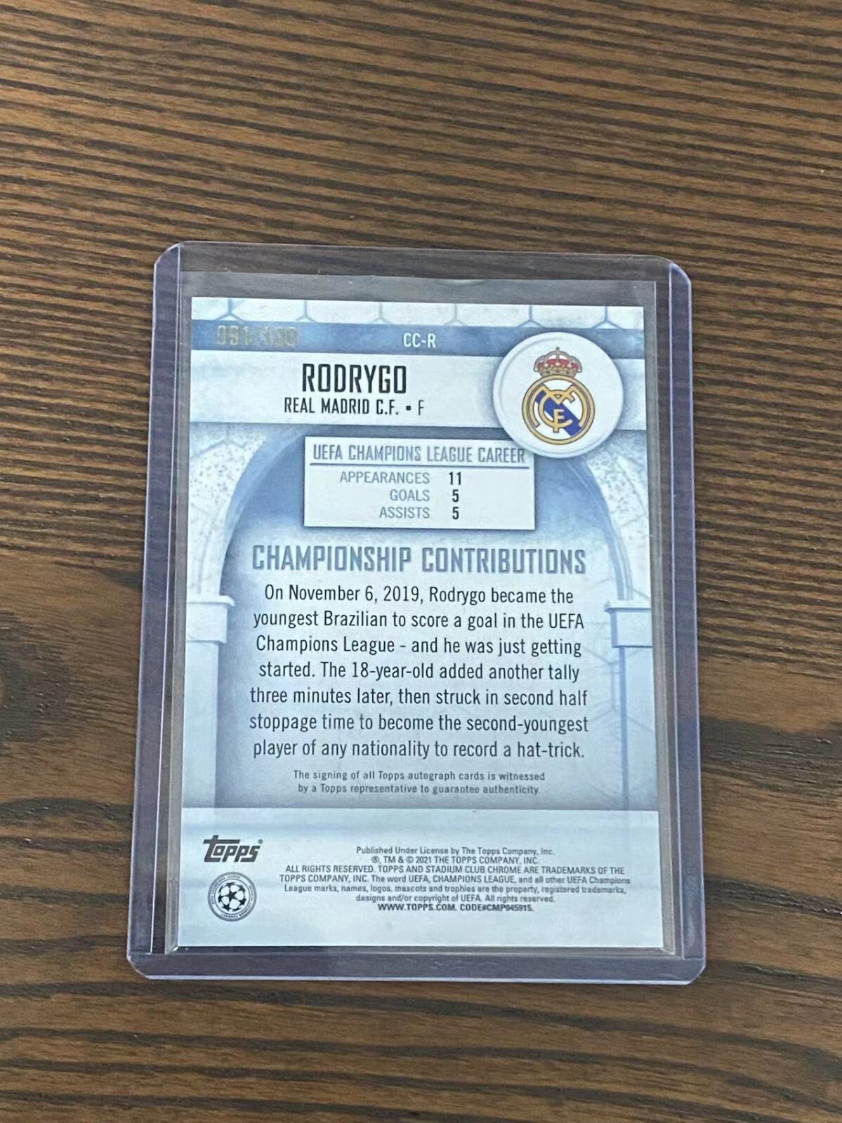 2021 TOPPS STADIUM CHROME UEFA CHAMPIONS LEAGUES RODRYGO AUTOGRAPH | eBay