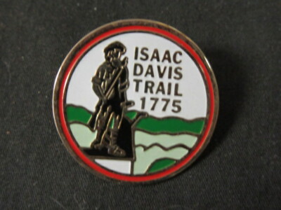 Isaac Davis Trail 1775 Historical Trail Hat Pin c59 | eBay