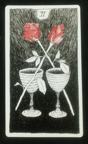 The Wild Unknown Tarot Card 2 Of Cups 4.75" X 2.75" | eBay