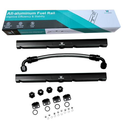 LS 8AN Billet Aluminum Fuel Rail Kit For LS1 LS6 Intake Manifold US | eBay
