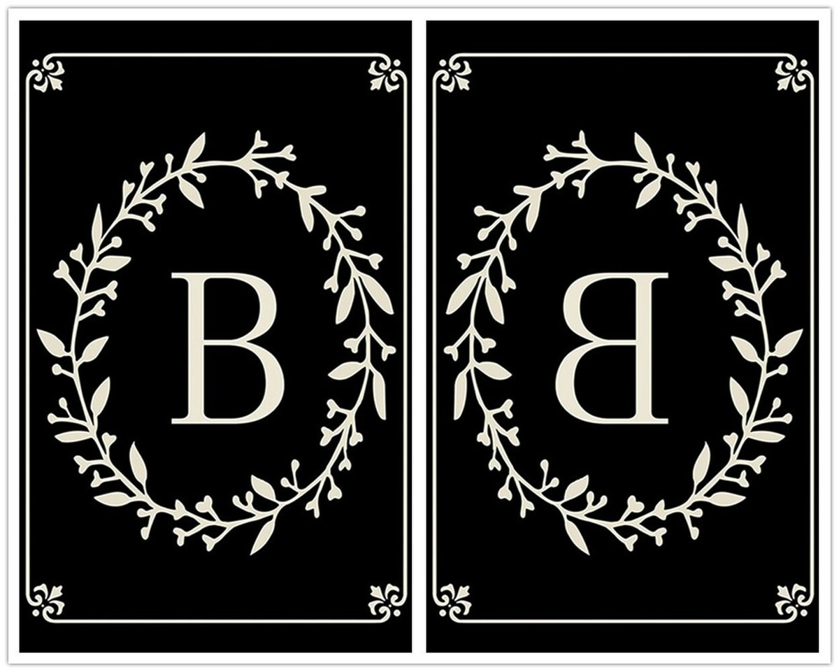 Monogram Garden Flags And Banners | Fasci Garden
