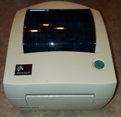 Zebra GC420D Direct Thermal USB Desktop Printer For 4x6 Shipping Labels ...