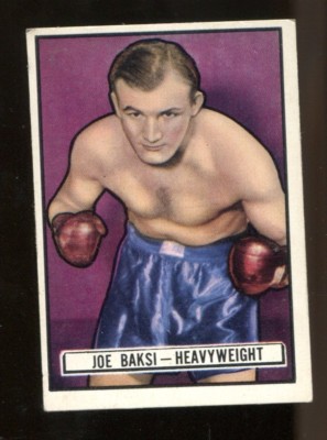 Joe Baksi 1951 Topps Ringside #20 Ex+ 43856 | eBay