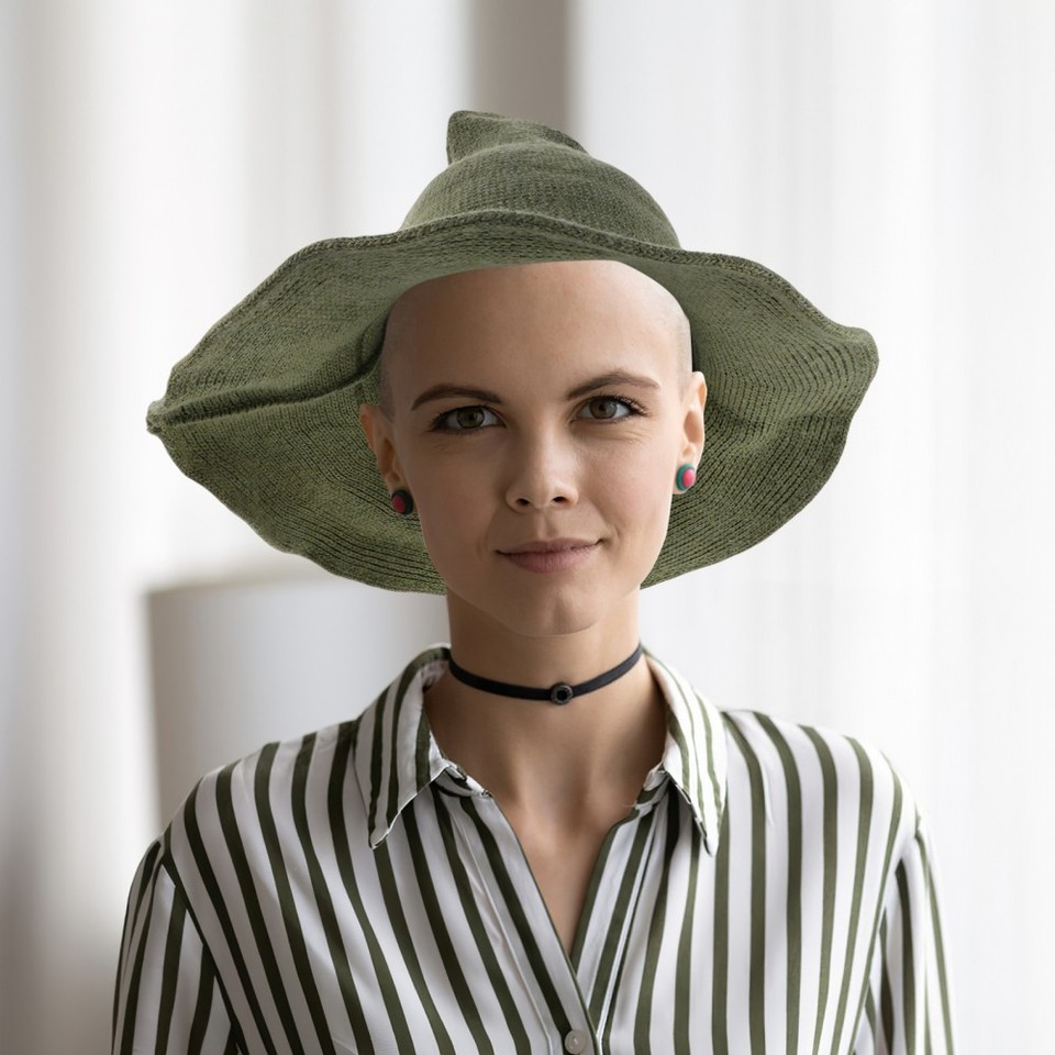 Wool Witch Hat: Wizard Sorceress Hat - Halloween Pointed Wizard Cap ...