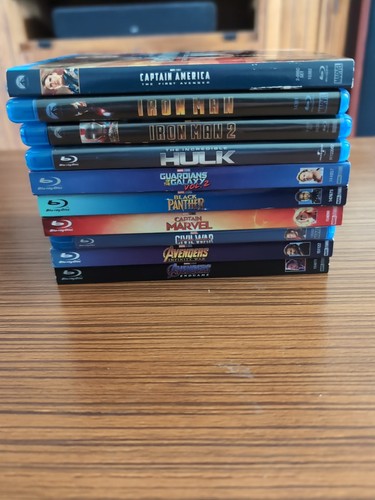 Marvel Blu-ray Collection 10 MCU Movies | eBay