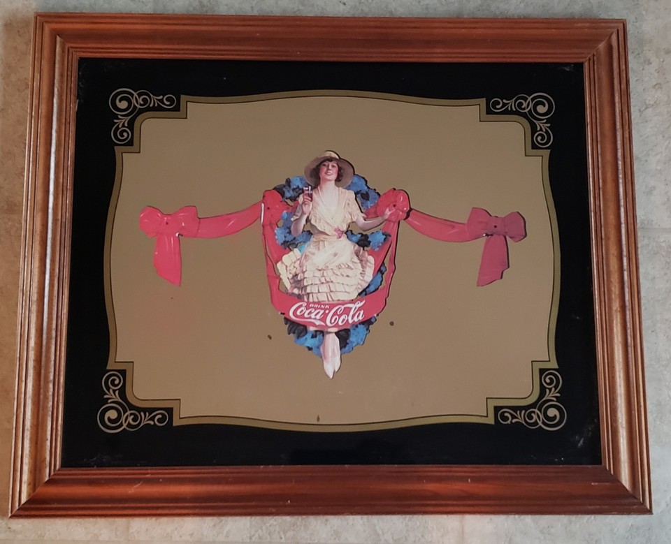 Vintage Coca Cola Mirror 90's | eBay