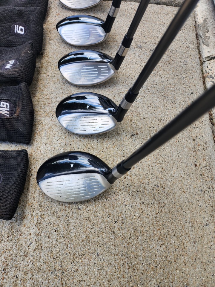 Majek Men's K5s Senior Or Ladies 4-9,Lw,Sw,Pw. 45g Taylormade Matrix ...