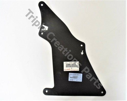 5388635020 Genuine Toyota Shield Front Fender Splash Rear LH 53886 ...