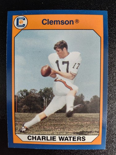 1990 Collegiate Collection Clemson Tigers #104 Charlie Waters | eBay