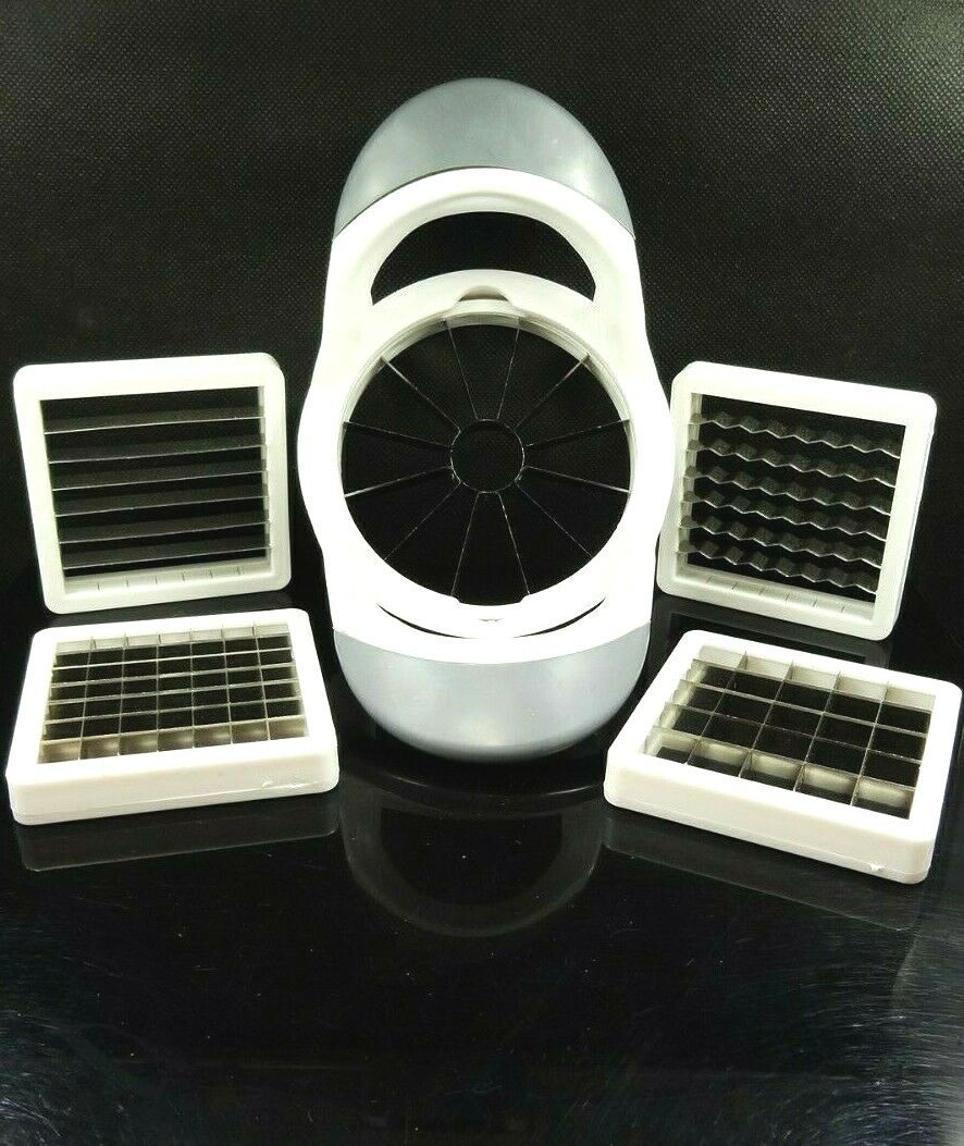 CHEF BEST DELUXE MULTI SLICER DICER & CHOPPER ~ 5-PIECE SET ~ GREAT ...