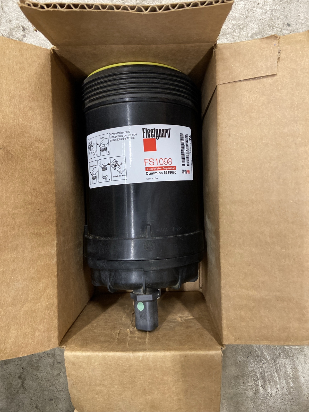 FLEETGUARD FS1098 - Fuel filter cross reference