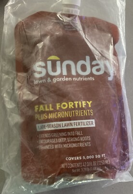 Sunday Lawn & Garden Nutrients Fall Fortify Plus Micronutrients ...