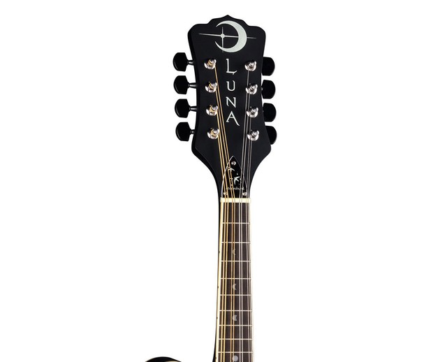 LUNA Guitars BGM Moonbird F-style Piezo Mandolin Satin Black for sale ...