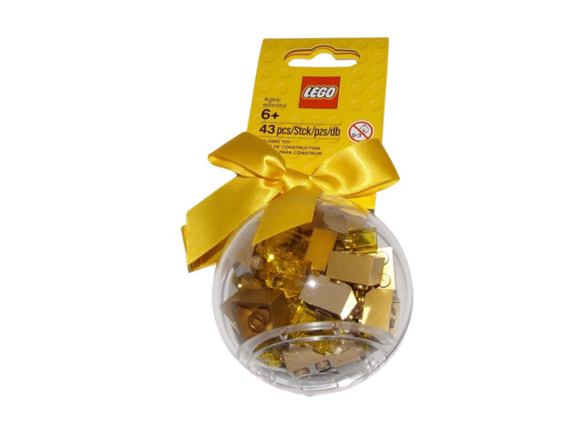 LEGO Seasonal: Holiday Bauble with Gold Bricks (853345) for sale online ...