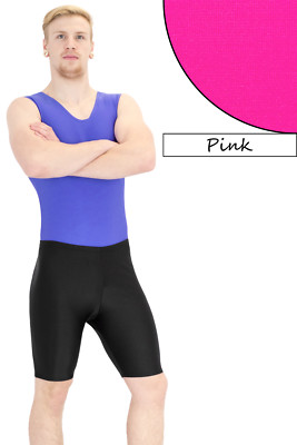 Herren Radler Pink Radlerhose Shorts stretch shiny glänzend kurze ...