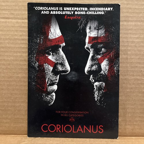 CORIOLANUS For Your Consideration FYC DVD Free Shipping PROMO Screener 2011 | eBay