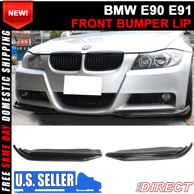 For 05-08 BMW E90 E91 Pre Lci M Tech Msport 4Dr H Style Front Bumper ...