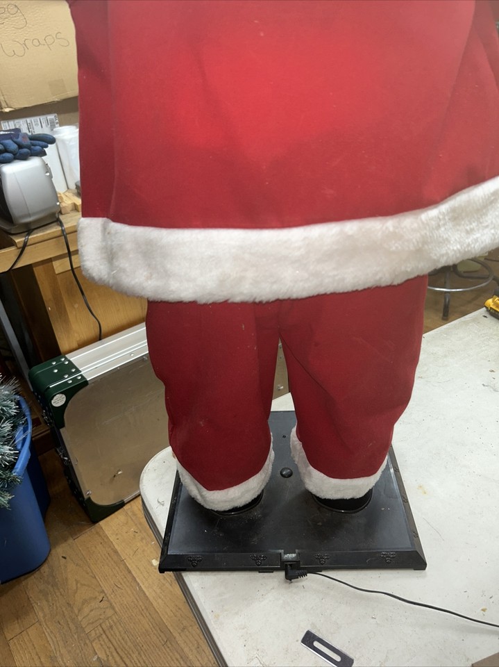36” animated lighted Santa clause | eBay