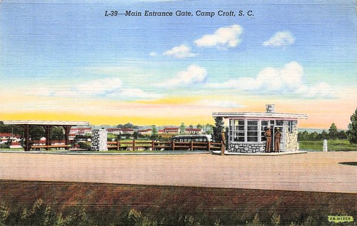Spartanburg Camp Croft South Carolina SC WWII Military Army Base ...
