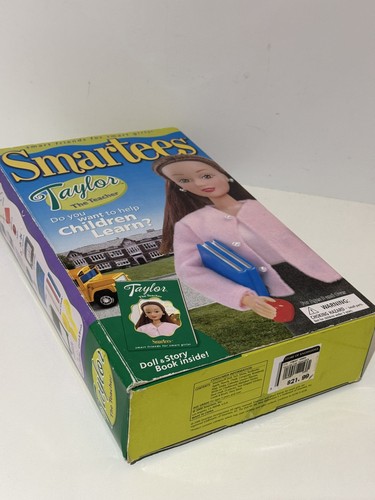 Smartees Doll Taylor The Teacher w/Storybook NIB Rare 11.5” Doll With ...