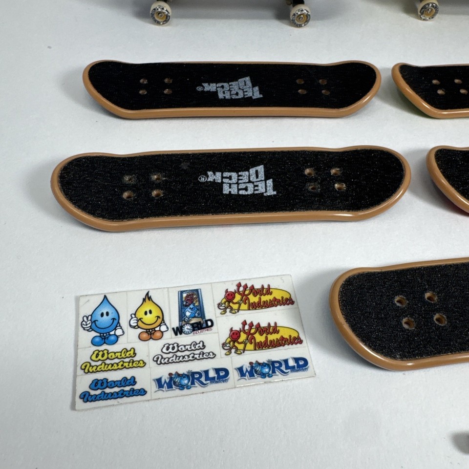 Lot x11 Vintage World Industries Tech Decks Flameboy Wet Willy 2000s ...
