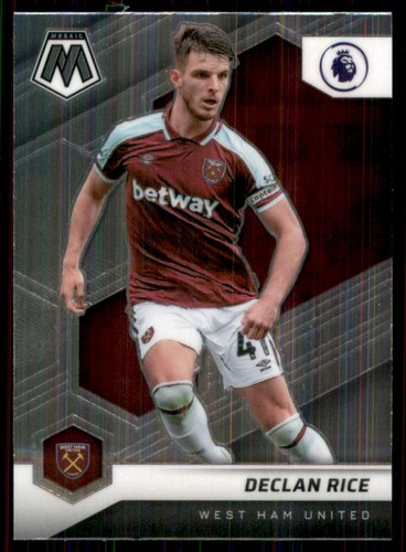 2021 Panini Mosaic English Premier League Declan Rice West Ham United ...