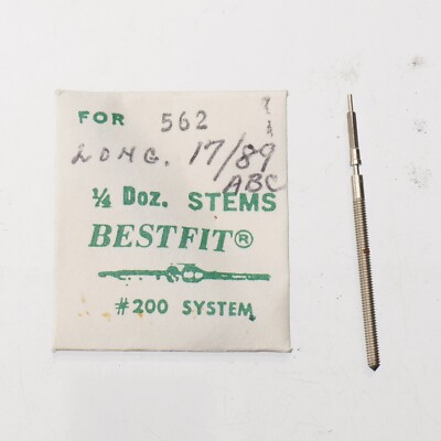 Longines 17.89 Watch Stem - 200/562F BESTFIT NOS Watchmakers | eBay