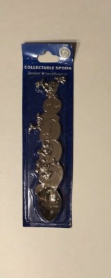 Disneyland Resort Disney Park Souvenir Spoon Silver Tone Mickey Mouse ...
