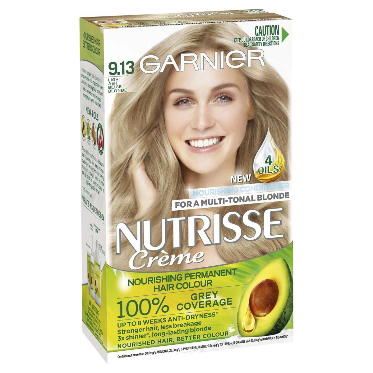 Garnier Nutrisse Medium Ash Blonde