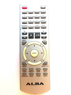 ALBA DVD PLAYER REMOTE CONTROL | eBay
