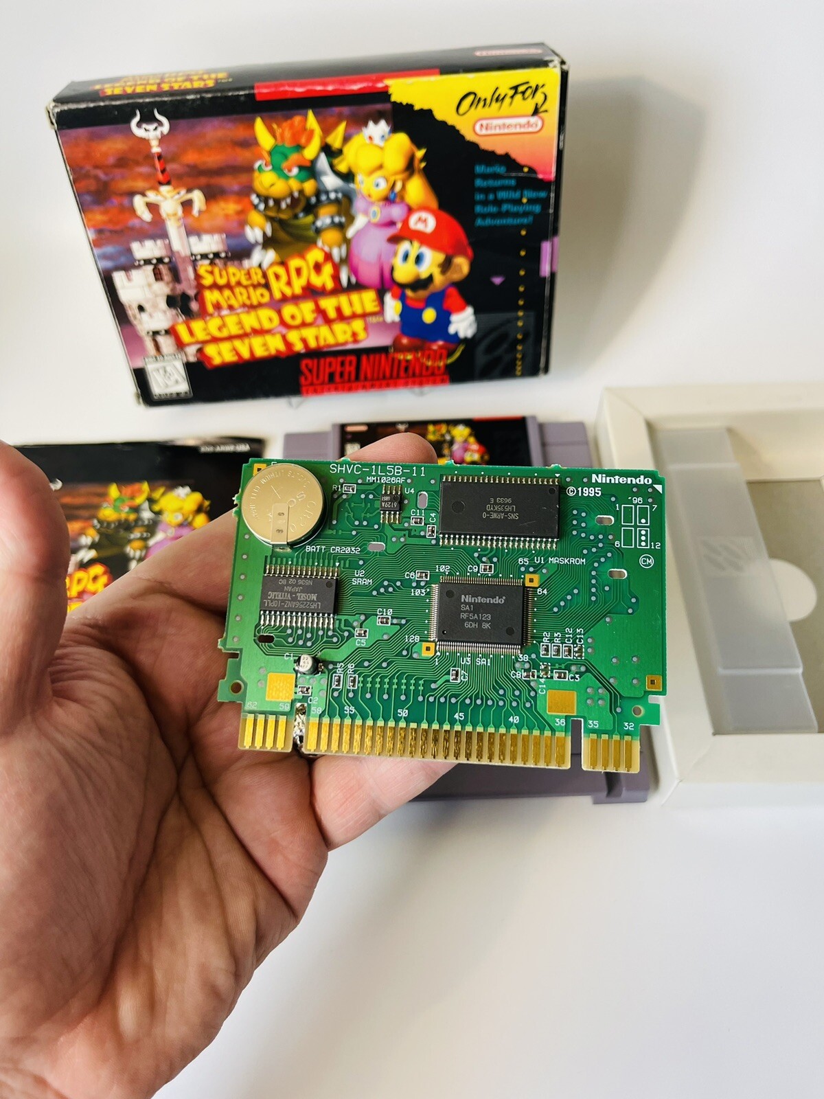 need a 2nd opinion on this snes cartridge's battery : r/MarioRPG