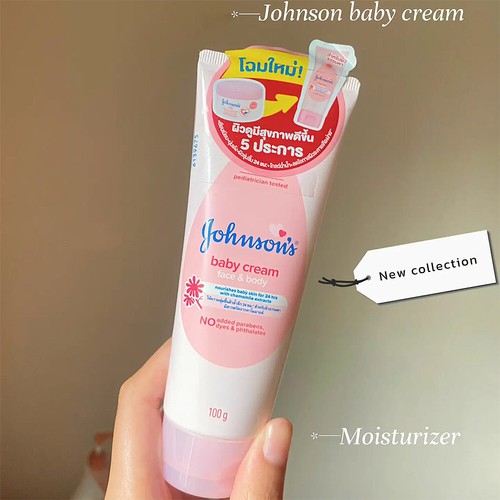 Johnson's Baby Cream Face & Body Intense Moisturizer 24 hours 100 g | eBay