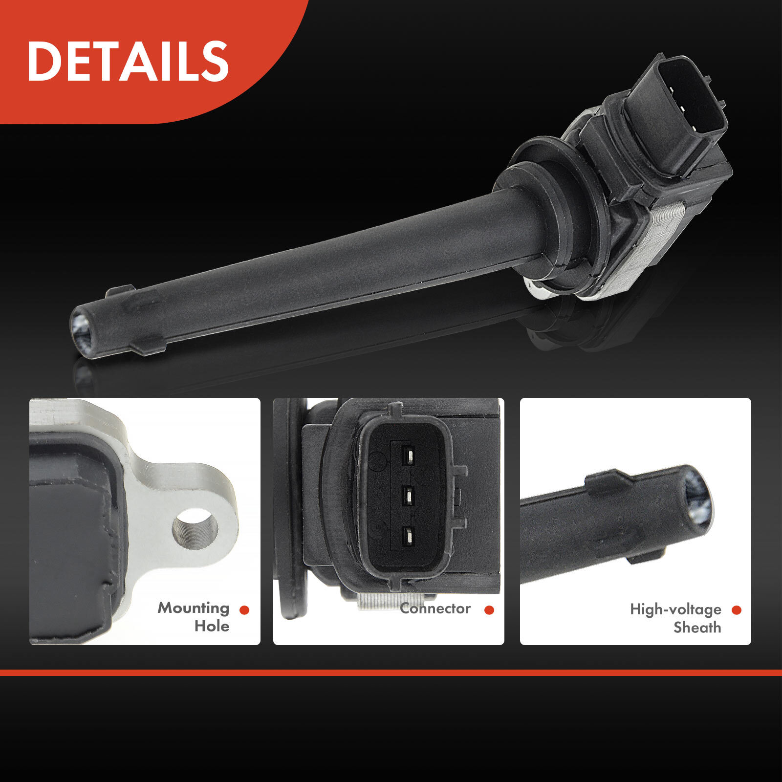 Ignition Coil For Nissan TIIDA C11 X-Trail T31 4Cyl 1.8L 22448ED800 ...