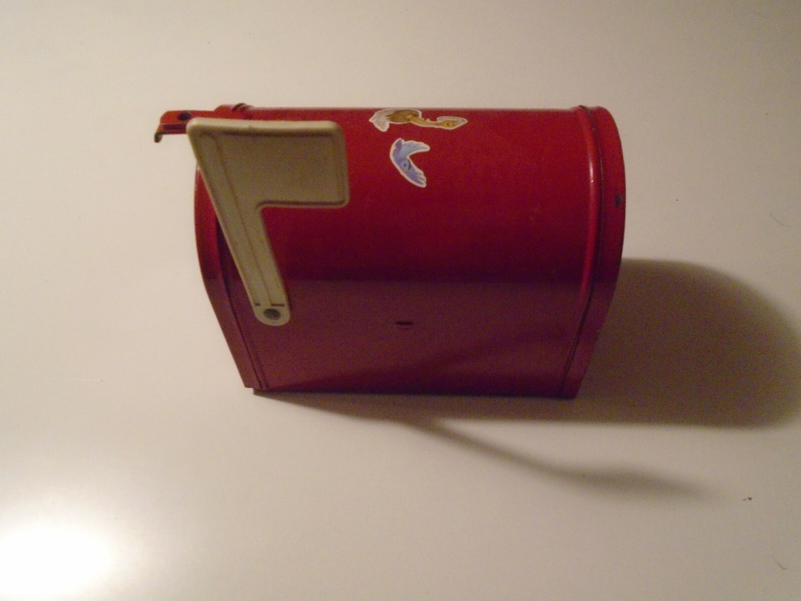 Vintage International Harvester mini mail box . with flag and coin slot ...
