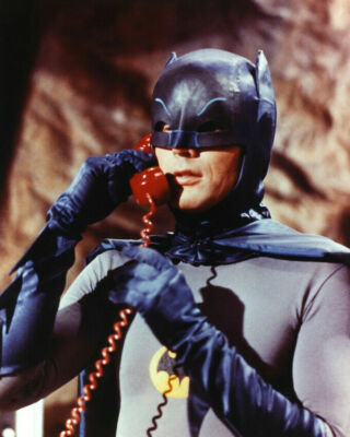 Batman & Robin Adam West On The Bat Phone 1960's 8x10 Glossy Photo | eBay