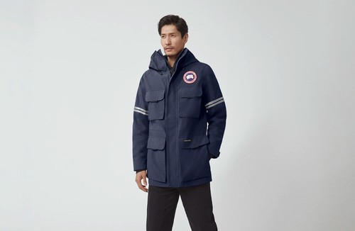 Canada Goose Science Research Jacket Blue Medium | eBay