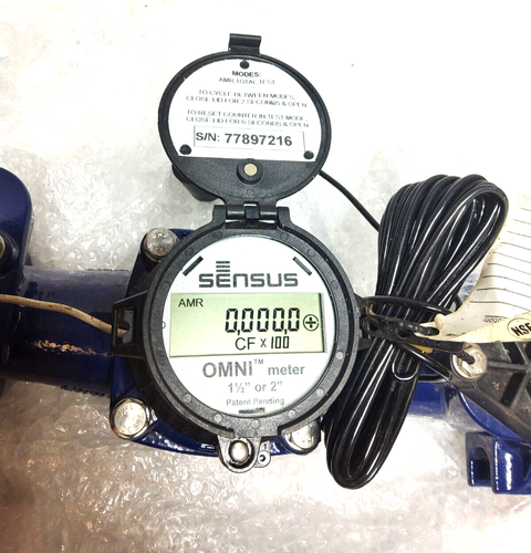 New Sensus OMNI 1.5" T2 Digital Water Flow Meter UNused | eBay
