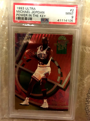 1993 ULTRA MICHAEL JORDAN POWER IN THE KEY #2 PSA 9 MINT | eBay