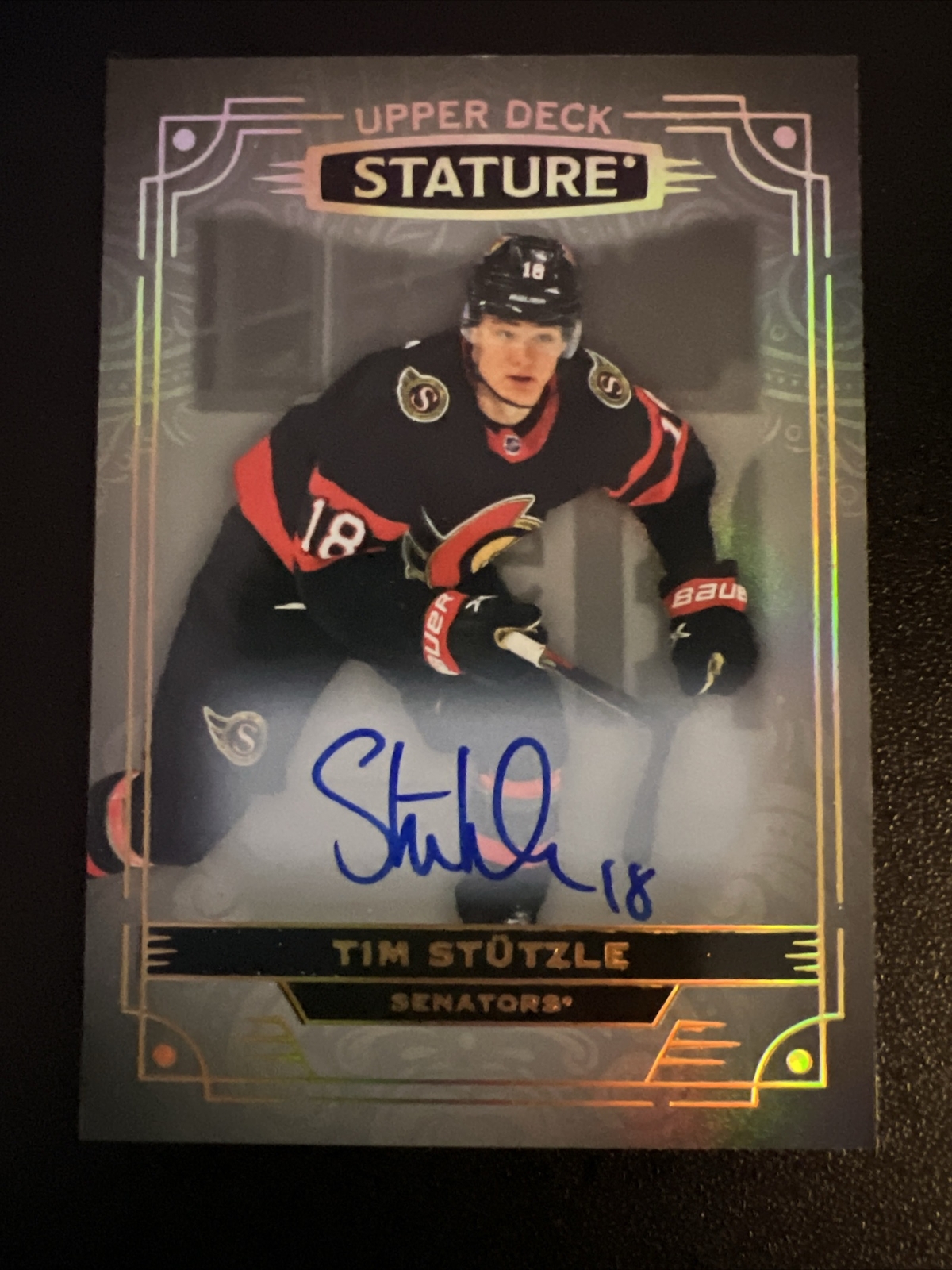 2022-23 Upper Deck Stature Tim Stutzle Auto Autograph | eBay