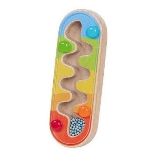 goki 61880 Mini Rain Stick 4 x 1.6 x 12 cm, Wood, Steel Balls, Multi ...